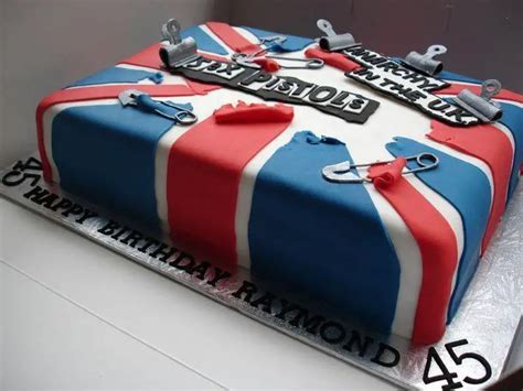 Sex Pistols Birthday Cake