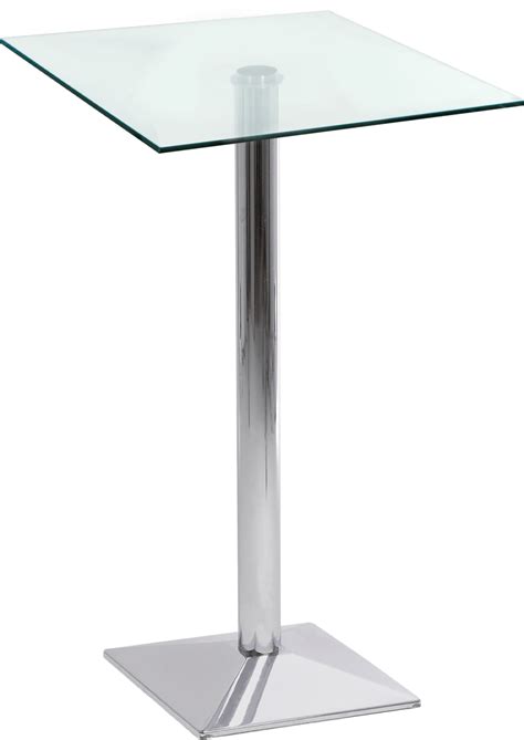 Rome Square Glass Top Bar Table Bar Tables Dzine Furnishing
