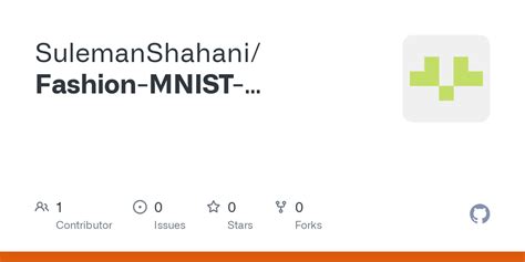 Github Sulemanshahanifashion Mnist Classification With Keras