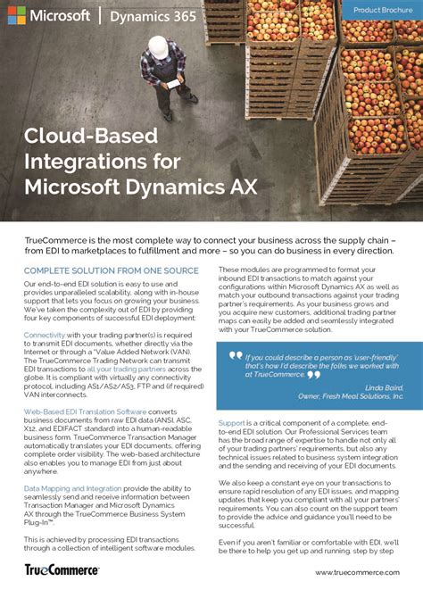 truecommerce resource microsoft dynamics ax integration pdf