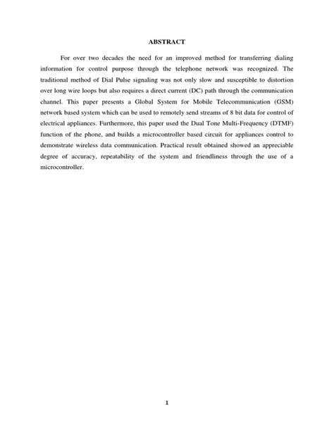 Ntrol Of Heavy Electrical Loads Using Dtmf Signals Pdf Rectifier Relay