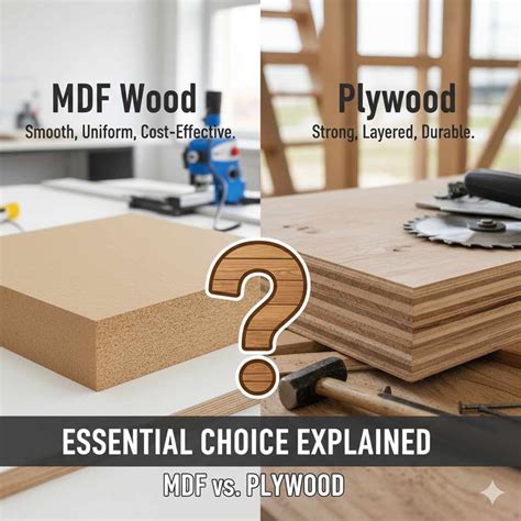 Mdf Wood Vs Plywood Essential Choice Explained