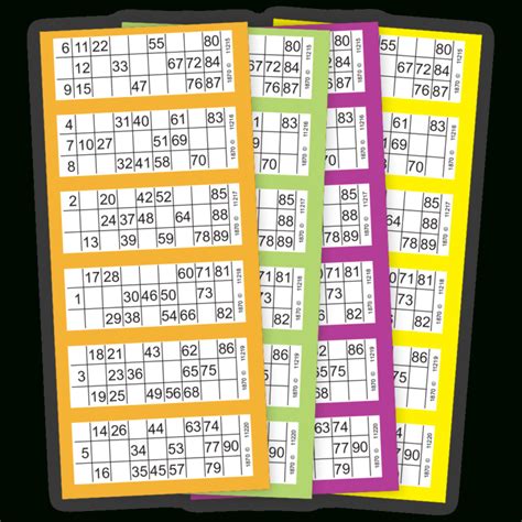 Free Printable Bingo Cards 1 90 Pdf Free Printable Card