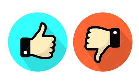 Thumbs Up Down Icon