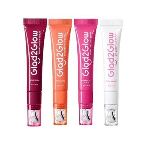 Glad2glow Brightening Lip Serum 7g Lip Mencerahkan Melembabkan 3in1