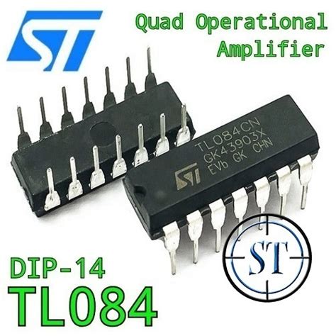 Jual IC TL CN P ST Low Noise JFET Operational Power Amplifier TL TL CN DIP PIN