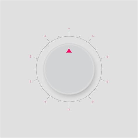 Premium Vector Dial Knob