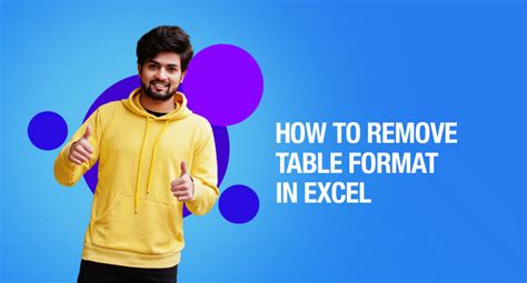 How To Remove Table Format In Excel Lio Blog