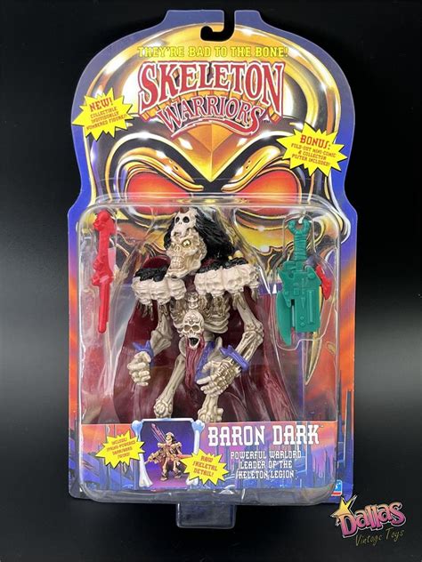 1994 Playmates Skeleton Warriors Baron Dark