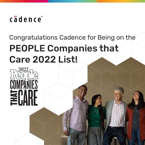 cadence design systems on linkedin we re honored to be on the 2022 people companies that care