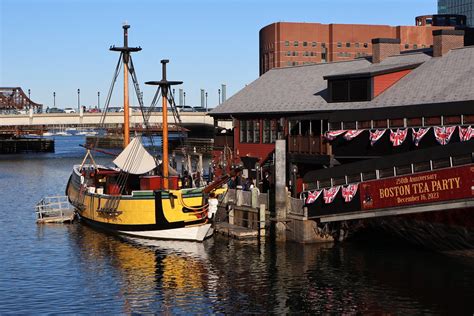 Boston Waterfront Boston Tea Party Ships And Museum A Photo On