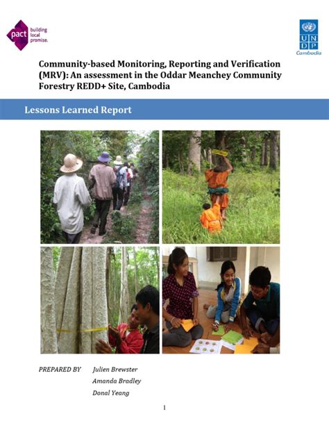 lessons learned report community based mrv cambodia pdf