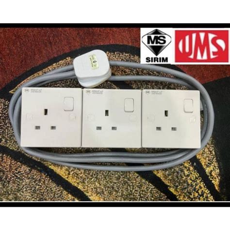 Heavy Duty Extension Trailing Socket Shopee Malaysia
