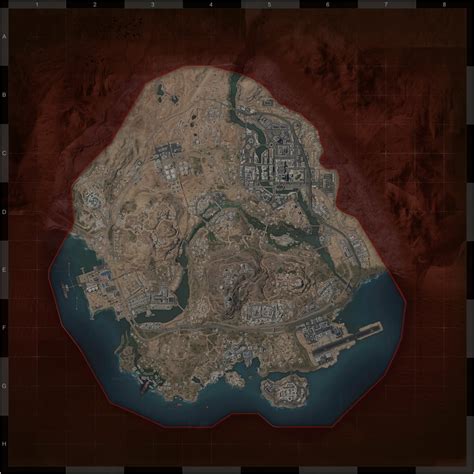 Carte Dal Mazrah Haute Résolution 8k R Codwarzone