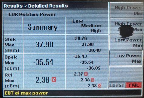 cc2564c cc2564c output power modification in edr bluetooth forum