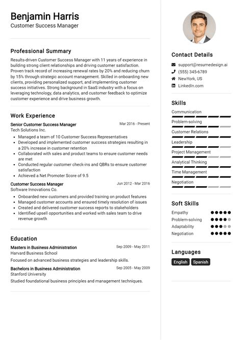 19 Relationship Manager Resume Examples And Templates For 2024 Resumedesign Ai