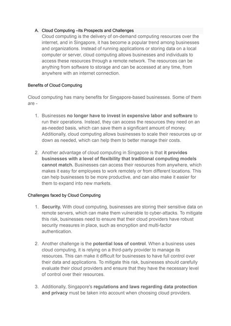 Cloud Computing Its Prospects And Challenges By Accrets Issuu