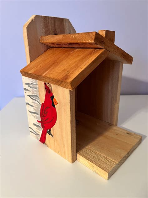 Bird Nesting Box Etsy