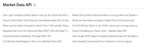Getting Started With Truedata Market Data Api Market Data Api Truedata™ Support