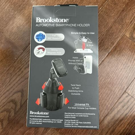 Brookstone Automotive Smartphone Holder New In Box Depop