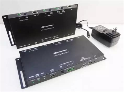 KIT CRESTRON HD USB C HD TX USB C y HD RX USB C con fuente de alimentación EUR