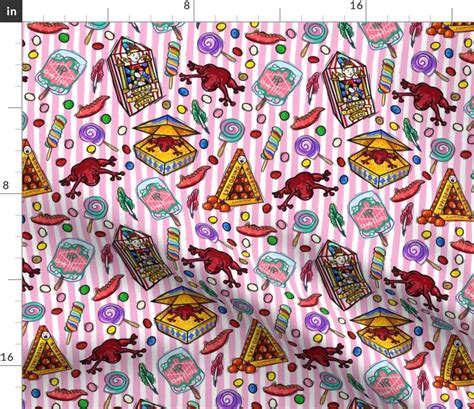 Wizard Candy Store Fabric Spoonflower