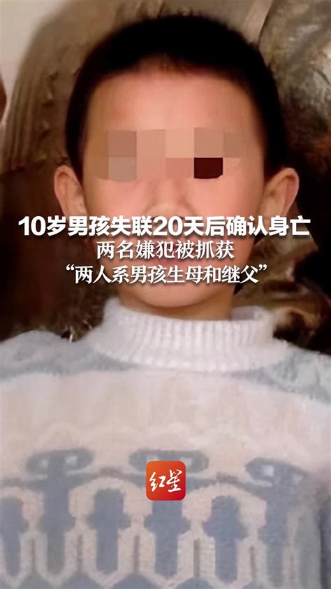10岁男孩失联20天后确认身亡 两名嫌犯被抓获 两人系男孩生母和继父”凤凰网视频凤凰网