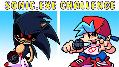 Friday Night Funkin Arena V S Sonic Exe Challenge Fnf Mod Hard