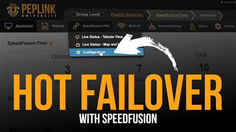 Seamless Hot Failover And Wan Priorities With Speedfusion And Incontrol2
