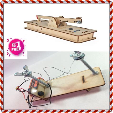 3d Stem Diy Kit Morse Code And Ring Alarm Educational Funny Science