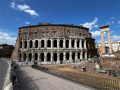 Theatre Of Marcellus Ancient History Sites
