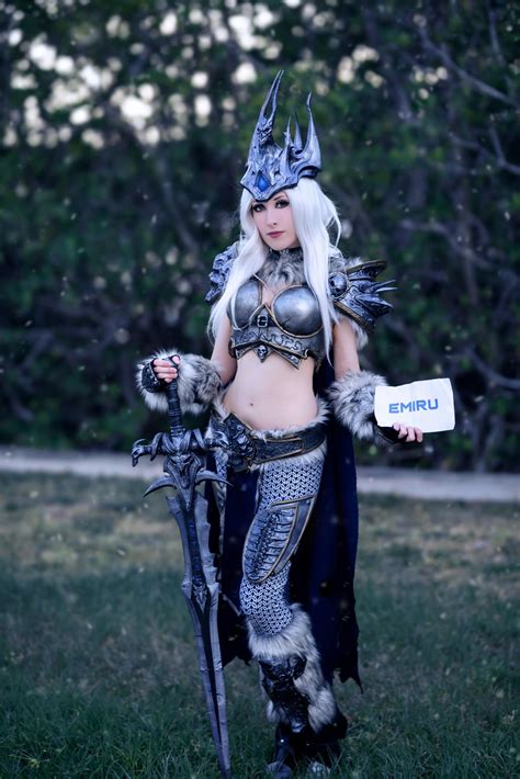 Female Lich King Cosplay ~ By Siashicat Frostmourne Hungersfor A