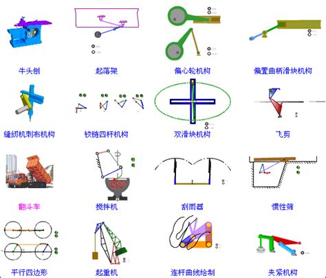 简单的机械机构动图创意机械图片省力旋转机械结构动图大山谷图库