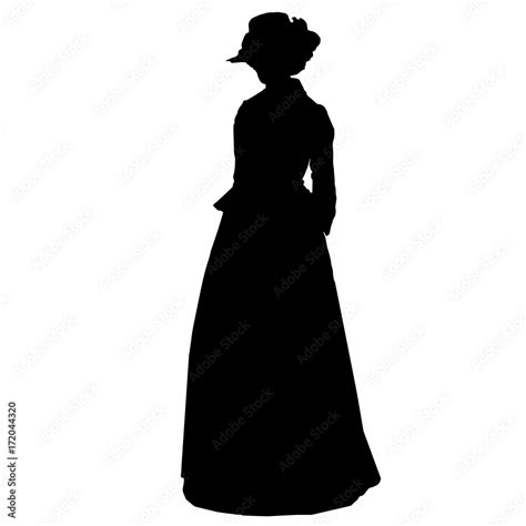 Victorian Silhouettes Nineteenth Century Silhouette And Support The