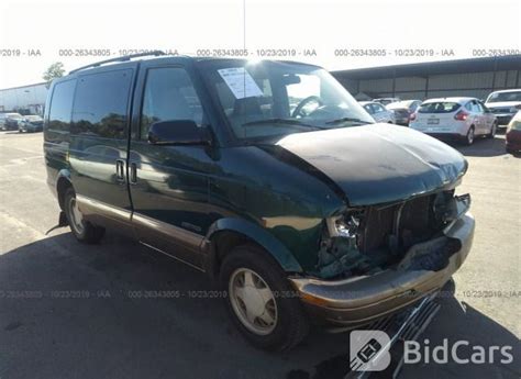 1997 Chevrolet Astro 1gndm19w0vb187889 Bid History Bidcars