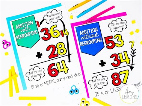 Addition With Regrouping Tips And Tricks Amy Lemons