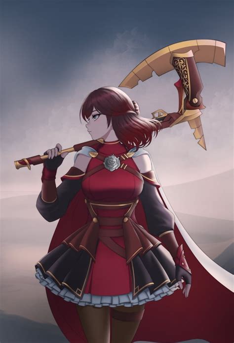 Summer Rose R Rwby Summer Rose