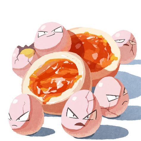 Exeggcute Pokemon Drawn By Miclot Danbooru