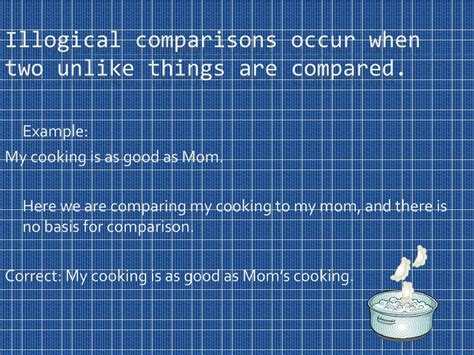 Ppt Comparisons Illogical Ambiguous And Incomplete Powerpoint