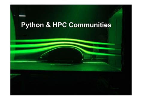Python For High Performance And Scientific Computing