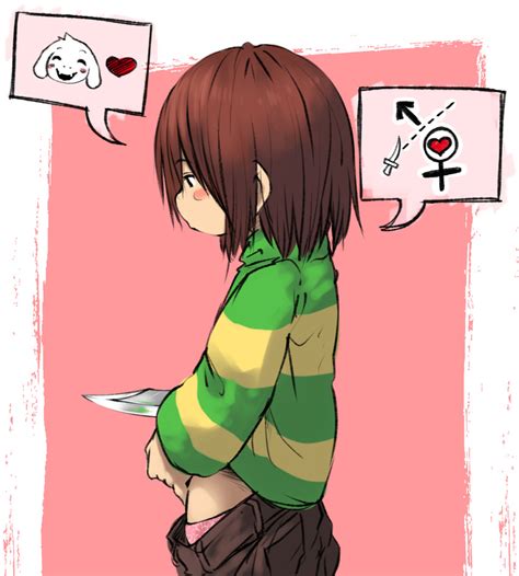 Chara And Asriel Dreemurr Undertale Drawn By Rai Rai Danbooru