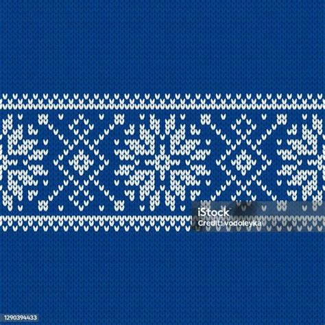 노르웨이 어 네이티브 스타일 스웨터 눈송이 장식 페어 아일 디자인 0명에 대한 스톡 벡터 아트 및 기타 이미지 0명 겨울 공예 Istock