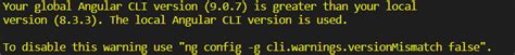 Javascript Cmd And Vs Code Shows Different Versions Of Angular When Checked Simultaneously Is