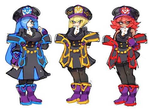 Gijinkas Of The Three Mage Sisters Rkirby