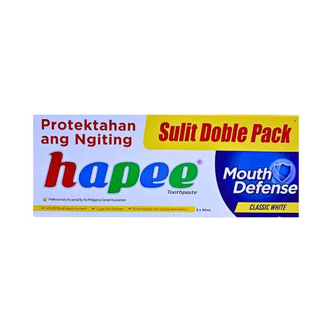 Hapee Toothpaste Sulit Doble Pack 90ml X 2s