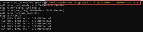 Hackrf Transfer Exe T Gpssim Bin F S A X