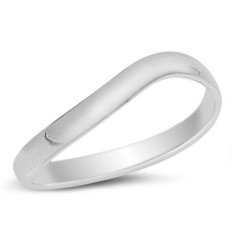 Solid Sterling Silver Band Comfort Fit Ring Genuine 925 Wholesale Mens