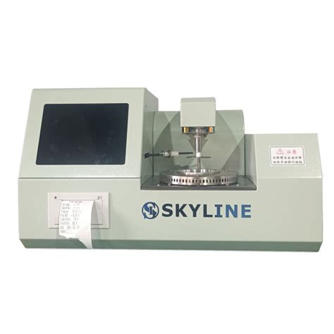 Astm D92 Electronic Ignition Method Cleveland Open Cup Test Machine