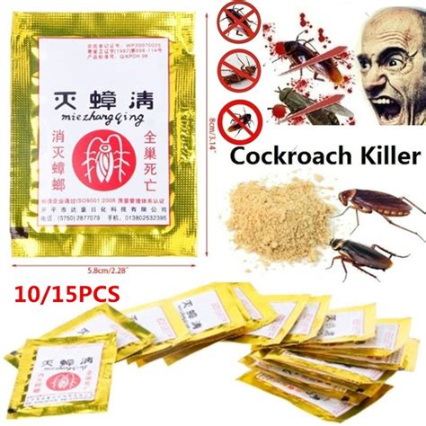 10pcs15pcs Powerful Effective Cockroach Killing Bait Bait Pest Control