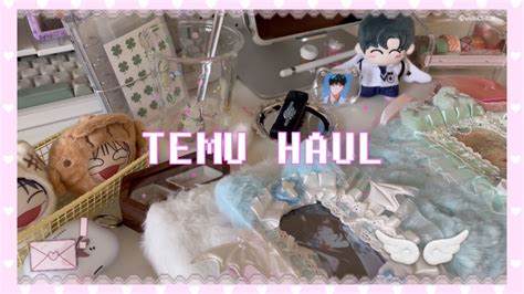 오타쿠브이로그𖦹테무덕질용품하울 20만원테무깡 포카바인더 다이어리셋업 포카홀더 포장용품 Temuhaul